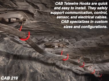 CAB® Jumbo Telewire Hooks | BTE Mid-Western Mining and Construction Supply